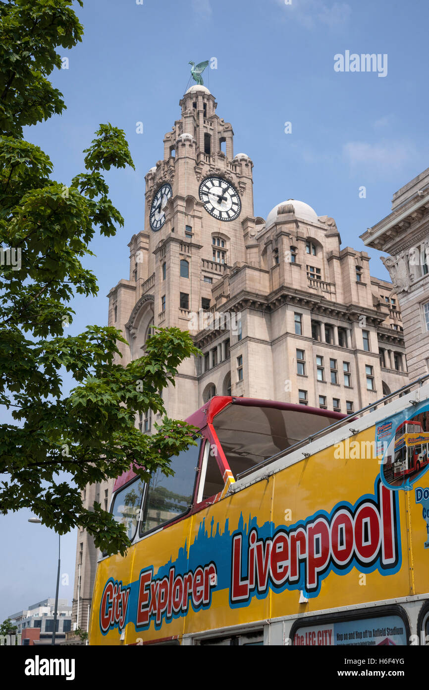 Liverpool bus merseyside hi-res stock photography and images - Alamy