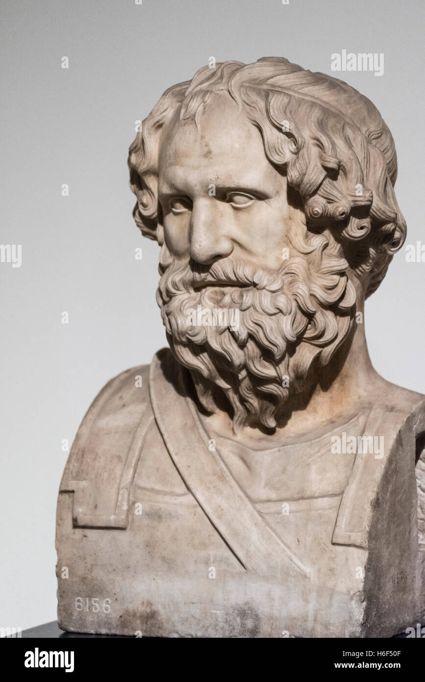 Naples. Italy. Archidamus III, King of Sparta (360 BC-338 BC) Roman ...