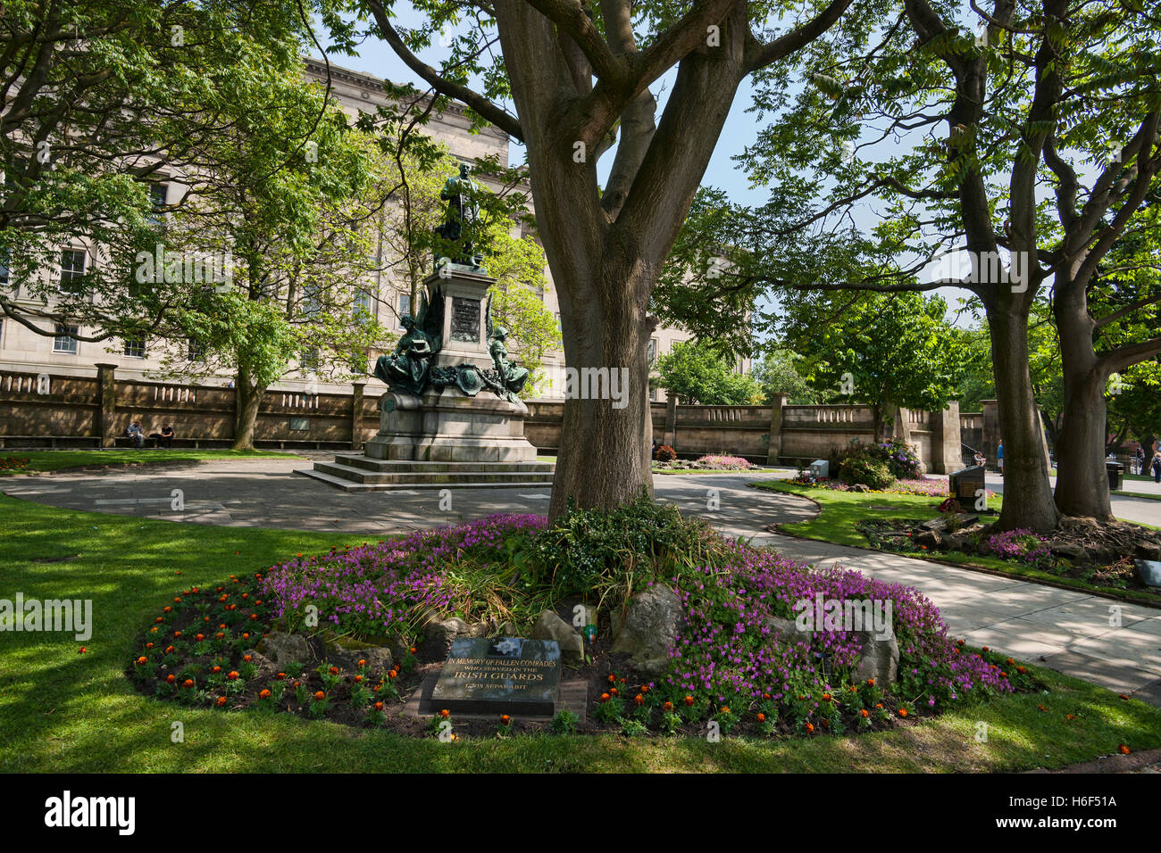 St John's Gardens, Liverpool, Merseyside, England; UK Stock Photo - Alamy