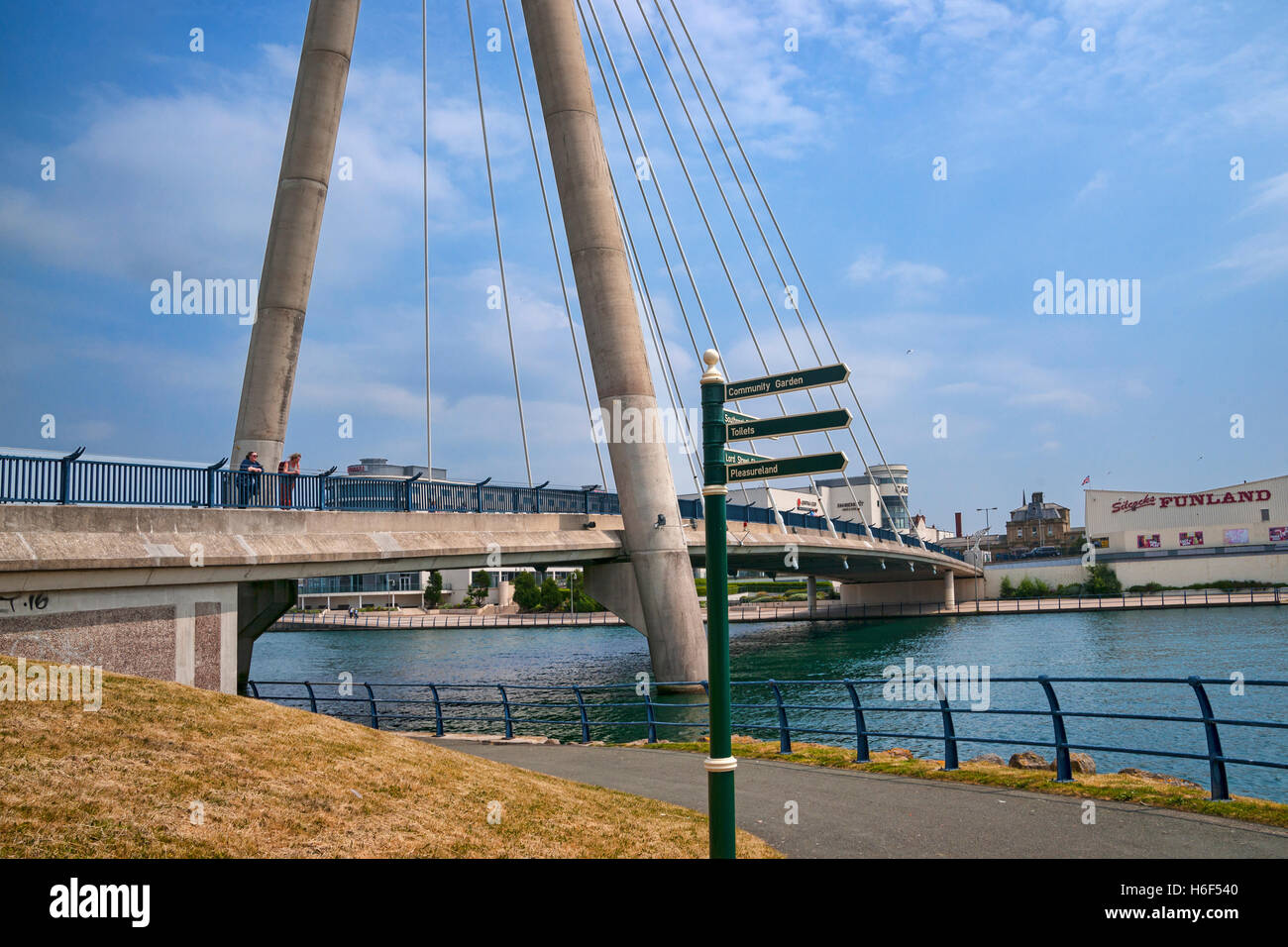 Southport Marine Parade Bridge High Resolution Stock Photography and ...