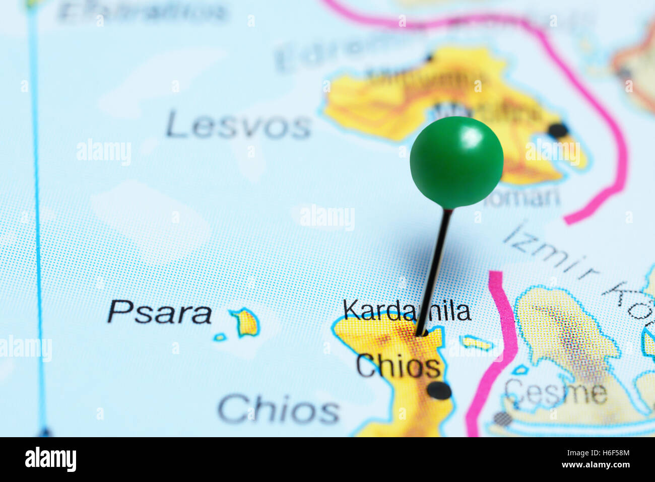 Kardamila chios hi-res stock photography and images - Alamy