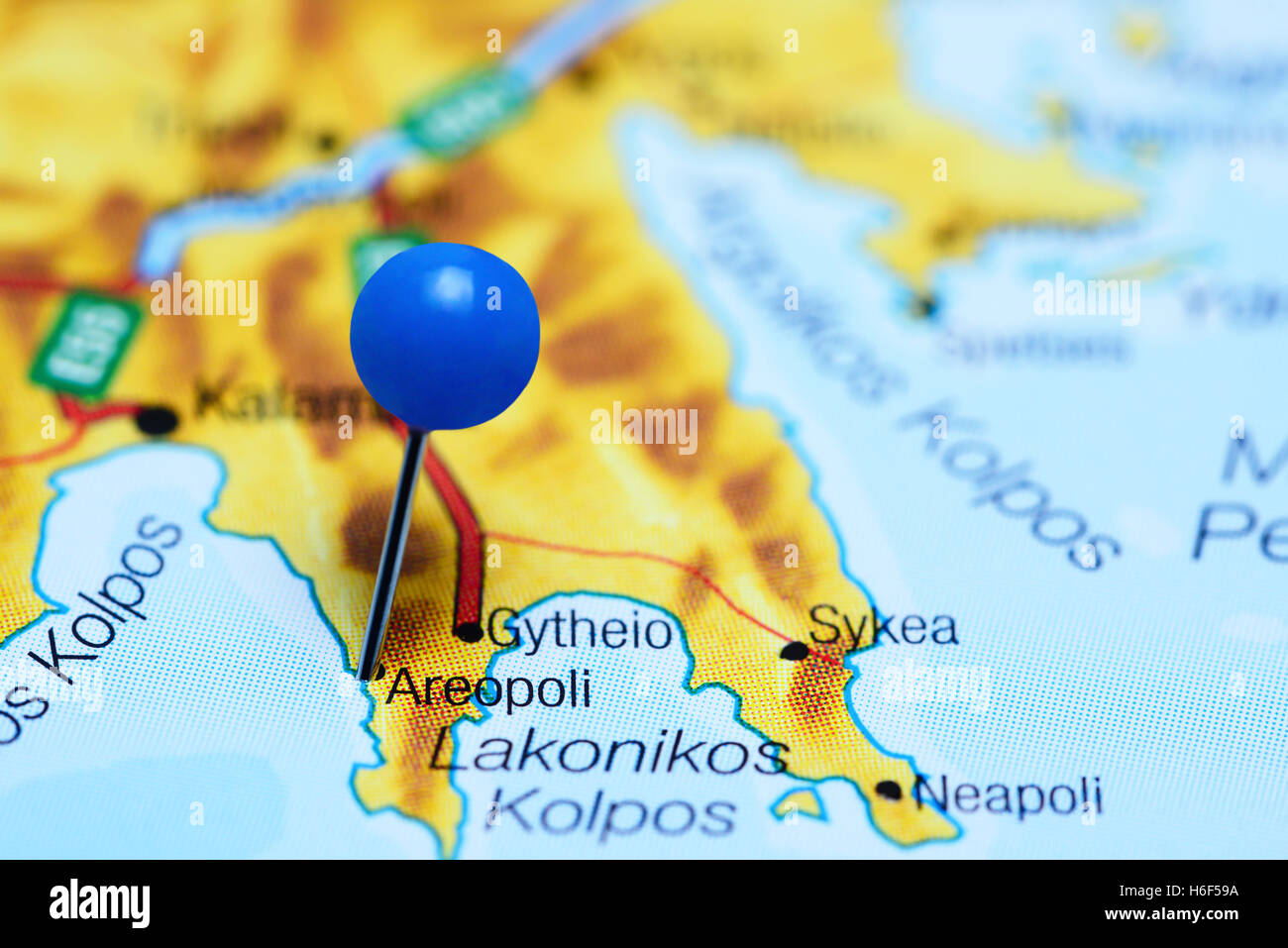 Areopoli greece hi-res stock photography and images - Alamy