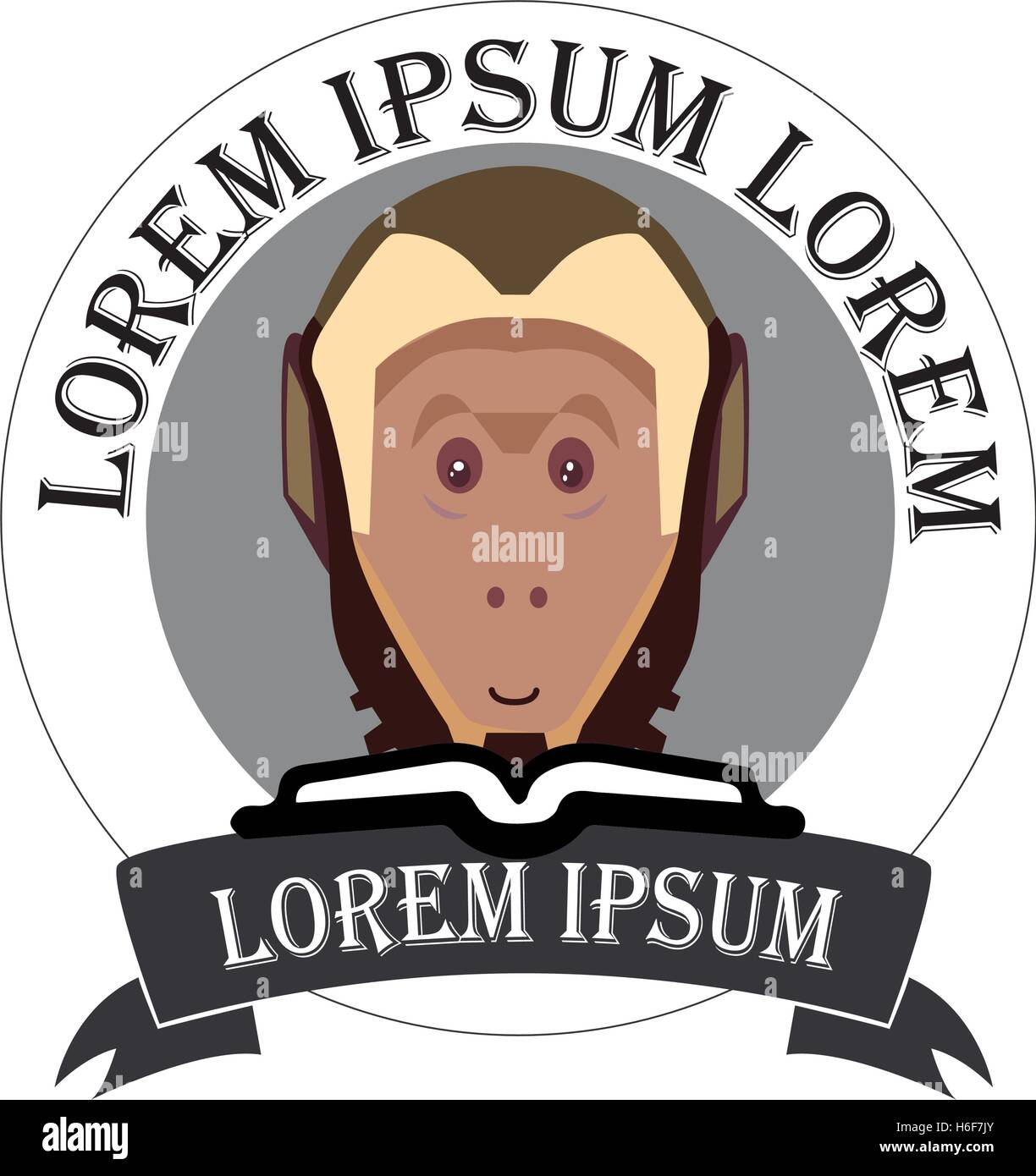 Capuchin Monkey Illustration Stock Vector Image & Art - Alamy