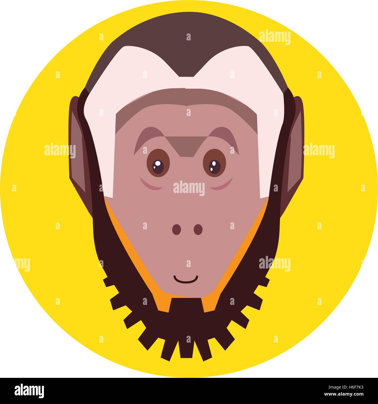 Capuchin Monkey Illustration Stock Vector Image & Art - Alamy