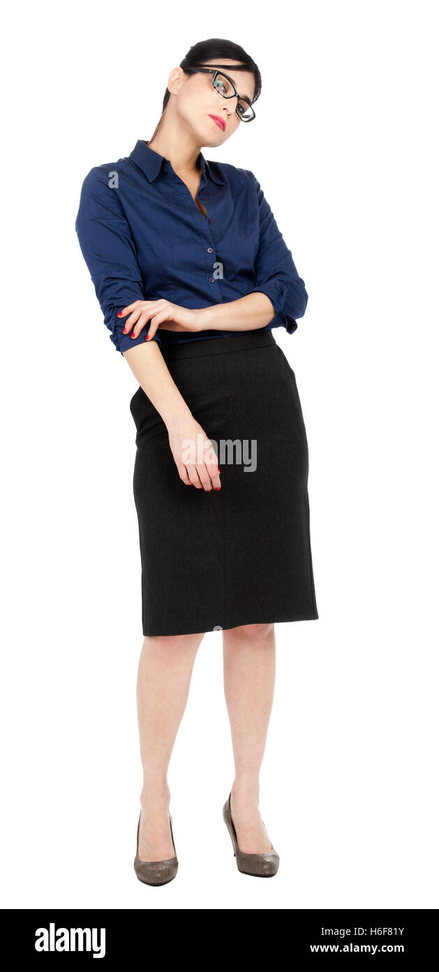 Good looking woman wearing Cut Out Stock Images & Pictures - Alamy