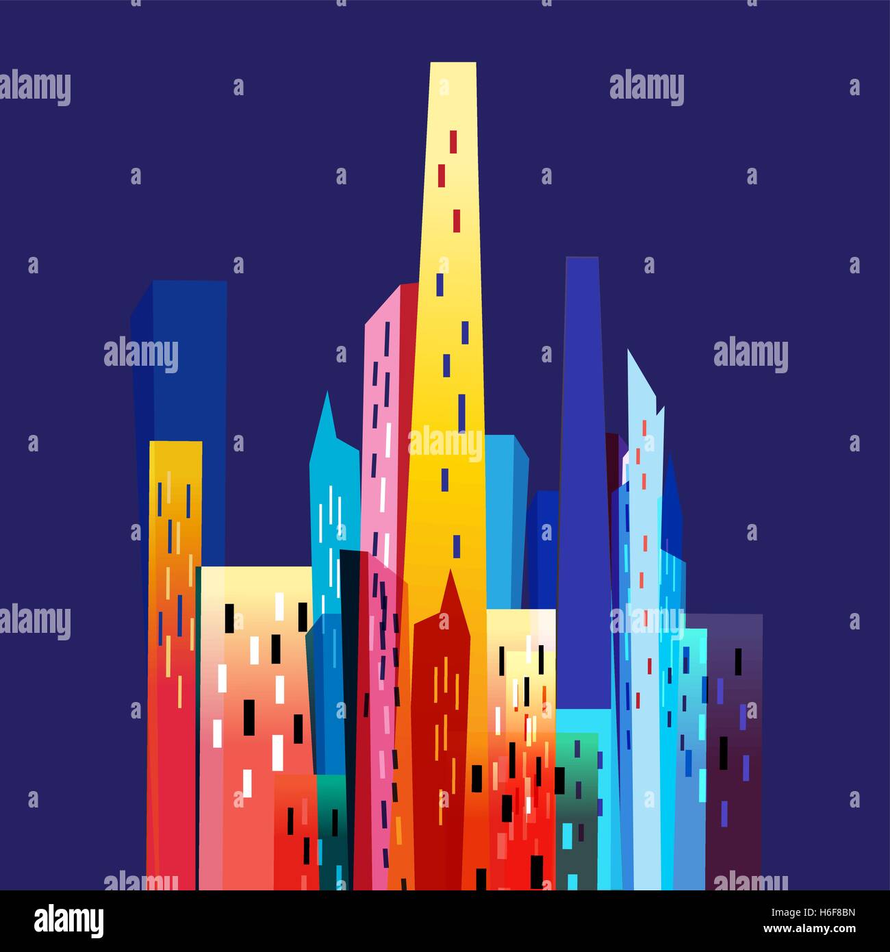 City appearance buildings Stock Vector Images - Alamy