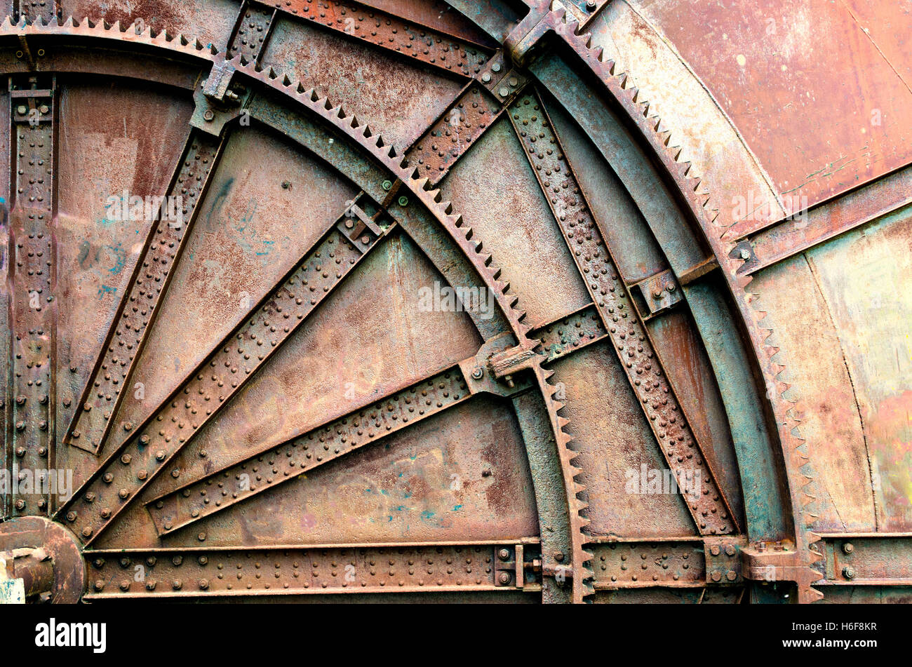 large sprocket factory Stock Photo - Alamy