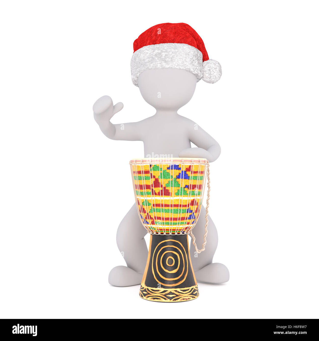 African drum figure hi-res stock photography and images - Alamy