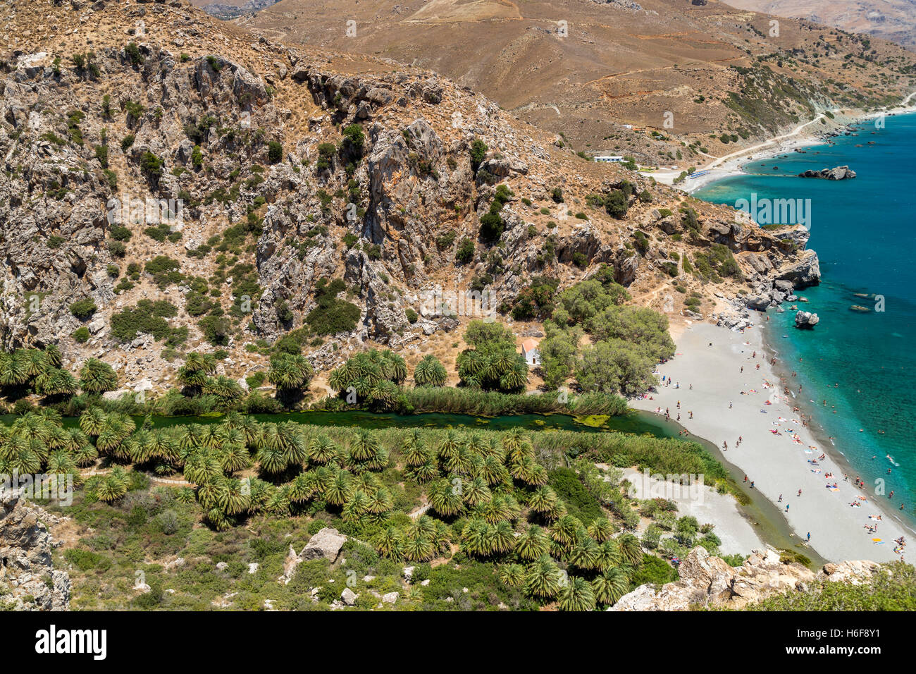 Preveli gorge hi-res stock photography and images - Alamy