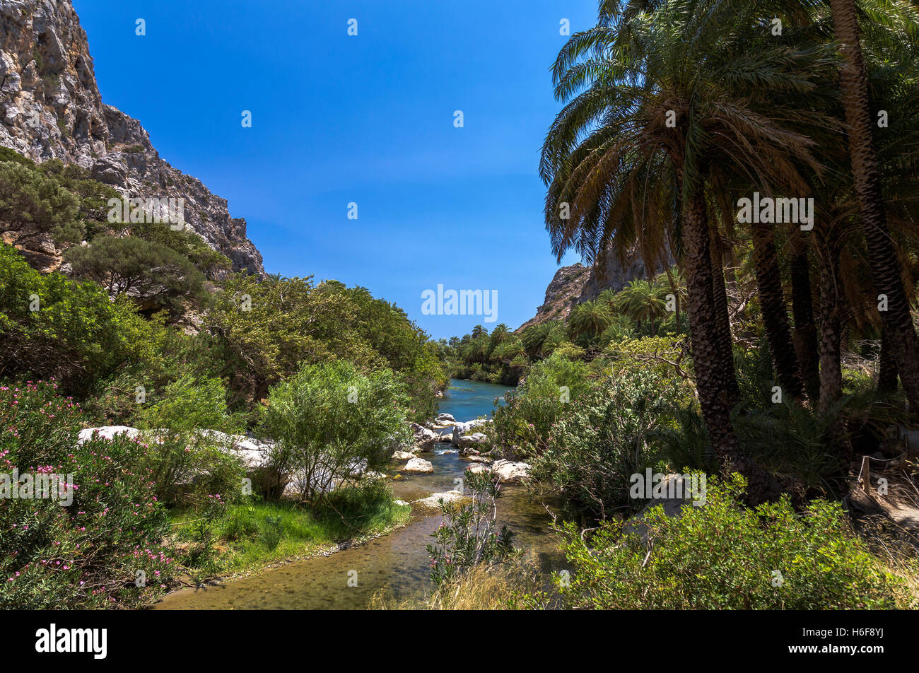 Preveli gorge hi-res stock photography and images - Alamy
