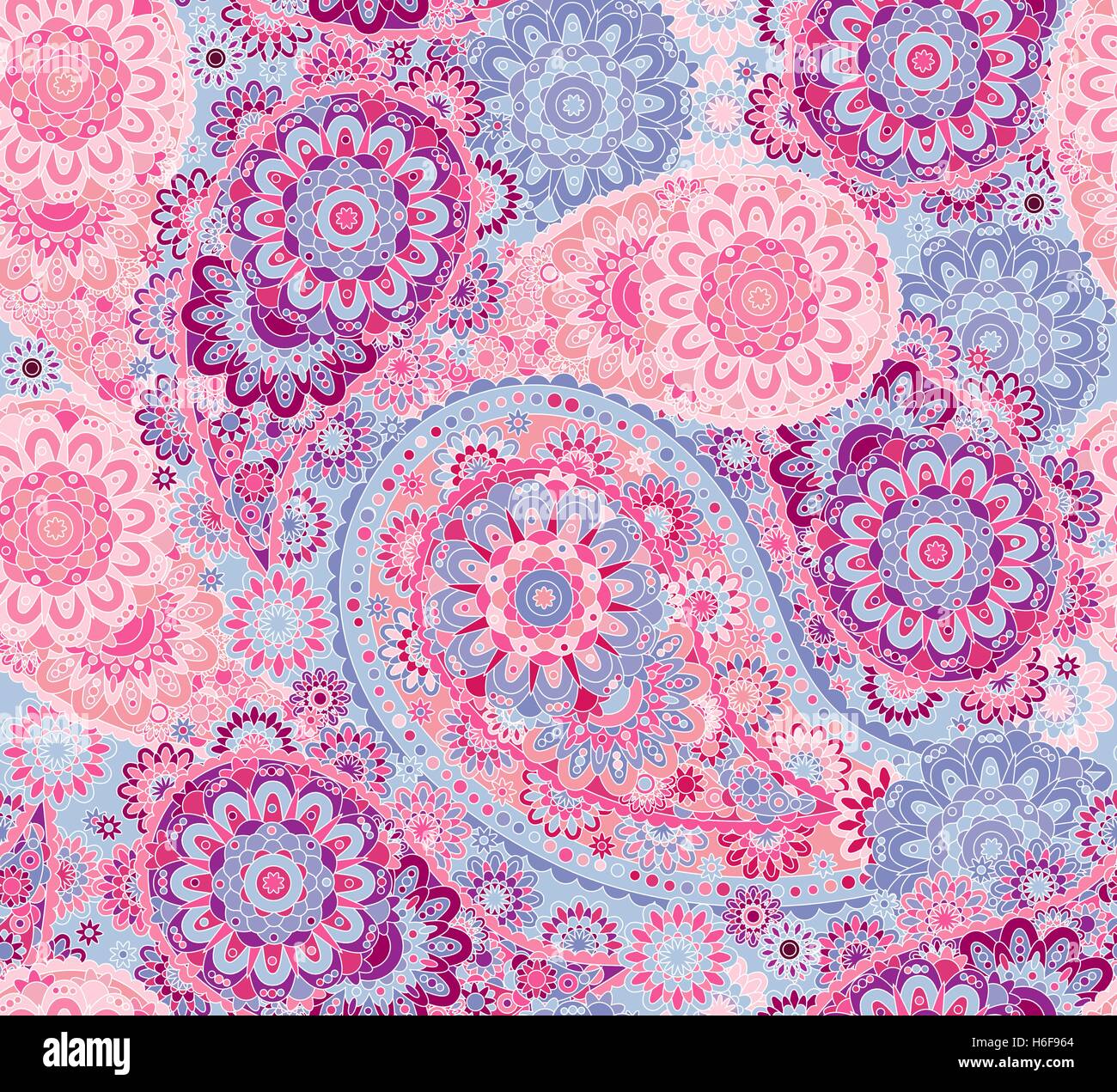 India ornament paisley and mehndi designs Stock Vector Image & Art - Alamy