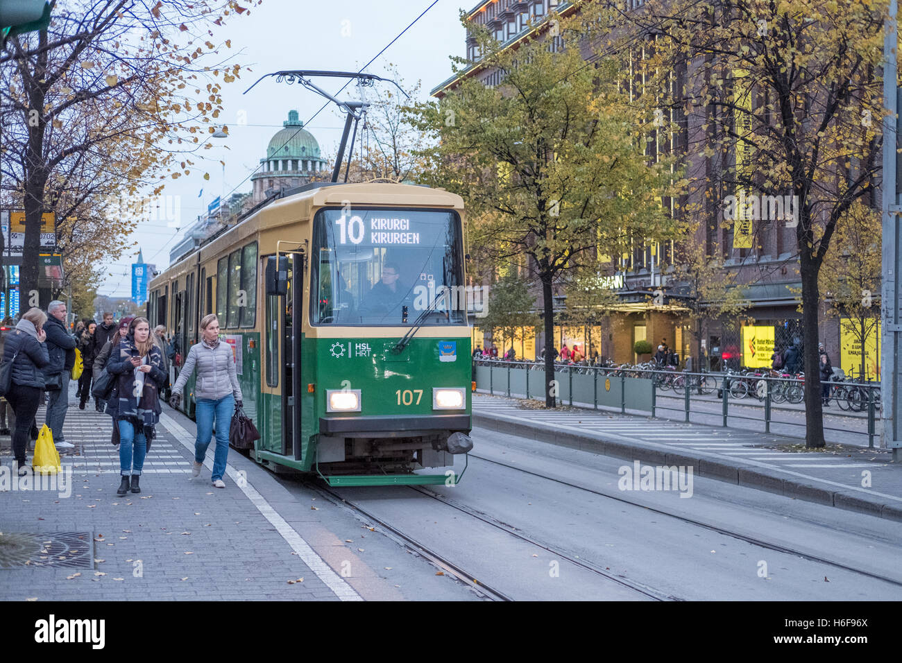 Helsinki during autumn in Finland Stock Photo - Alamy