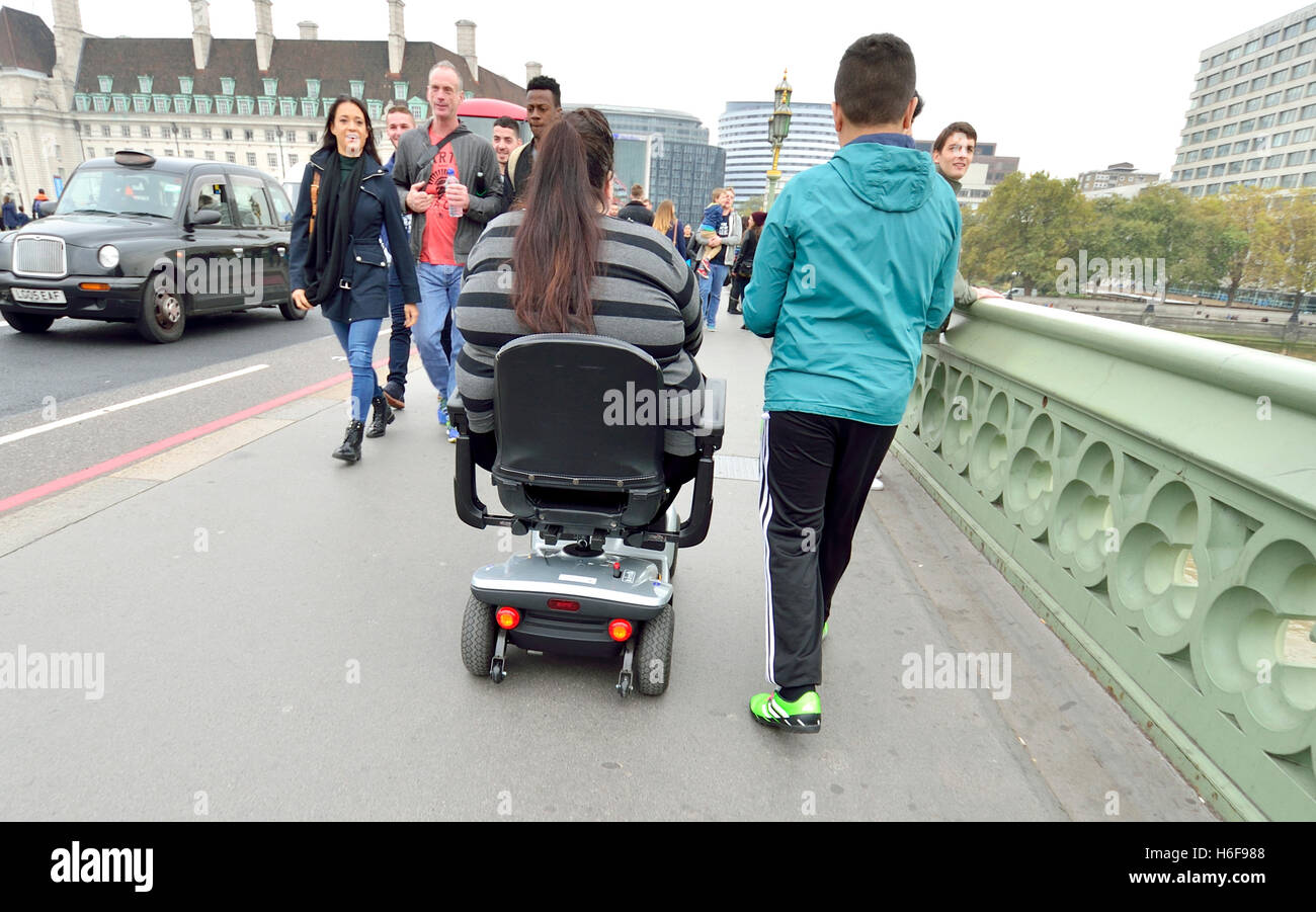 Obese mobility scooter High Resolution Stock Photography and Images - Alamy