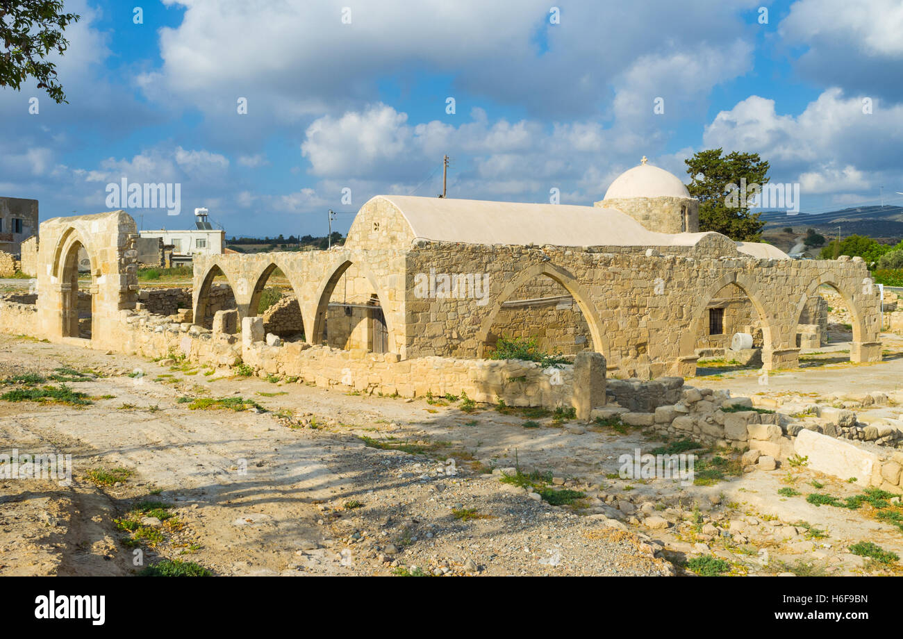 The Church of Panagia Katholiki located in the famous village Kouklia ...
