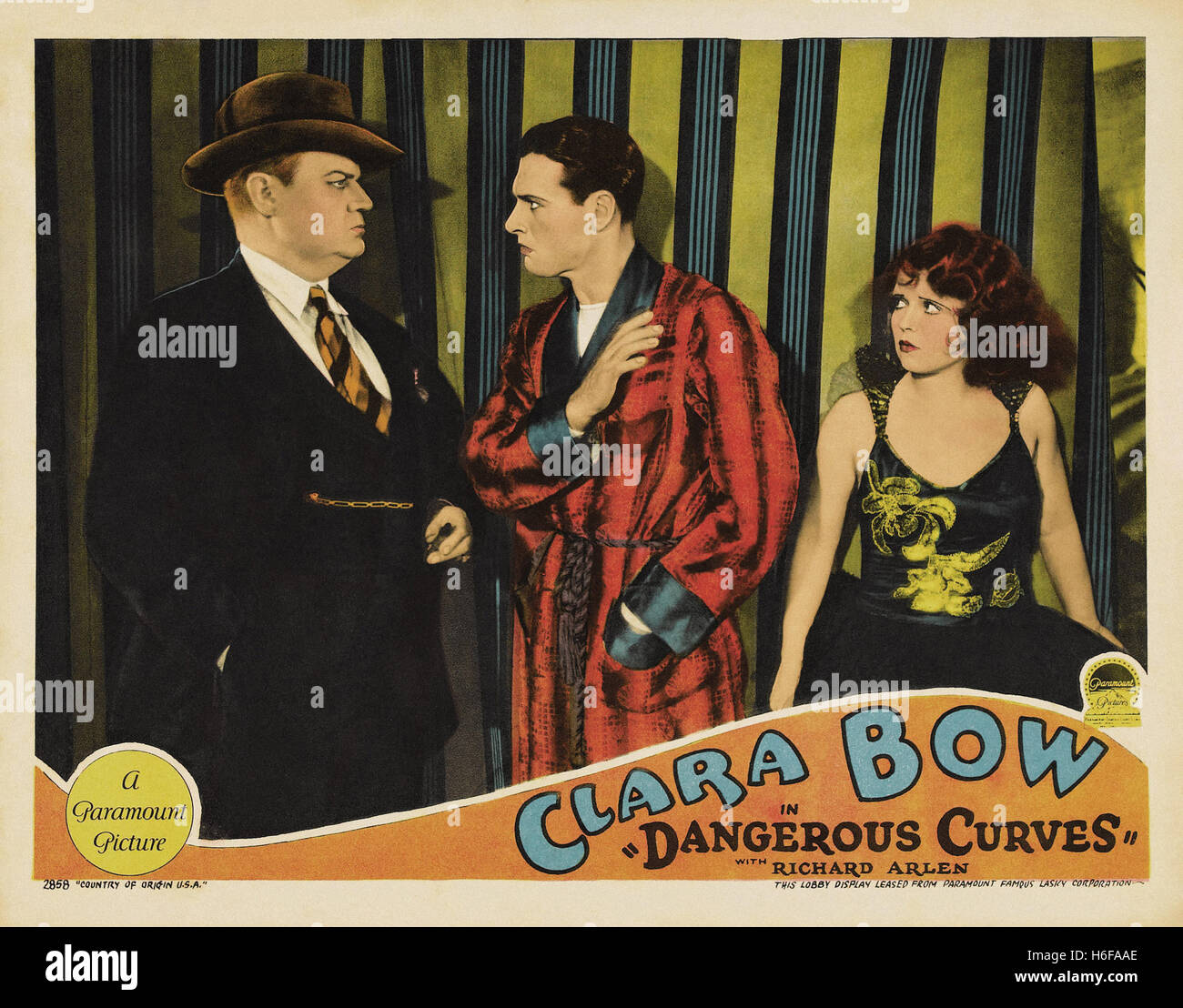 Dangerous Curves - Movie Poster Stock Photo - Alamy