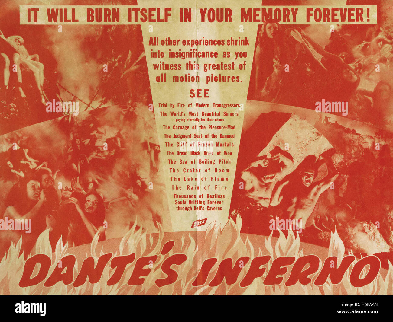 dantes inferno poster