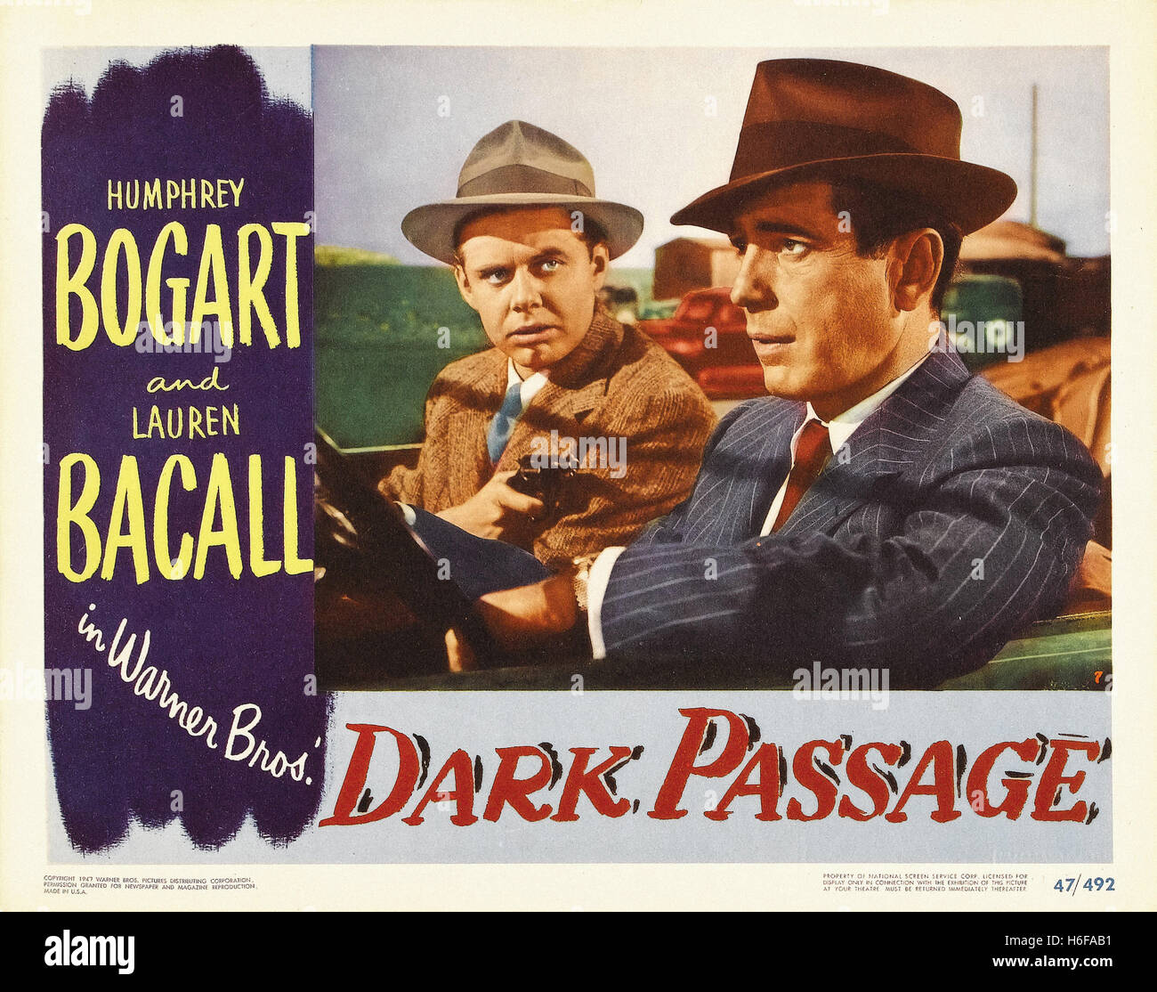 Dark Passage - Movie Poster Stock Photo - Alamy