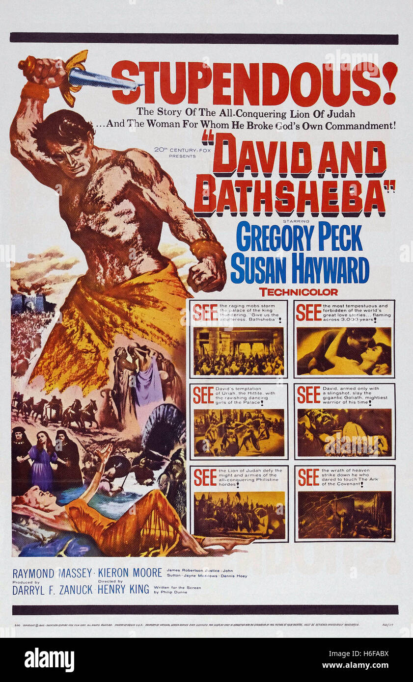 David and bathsheba movie hi-res stock photography and images - Alamy