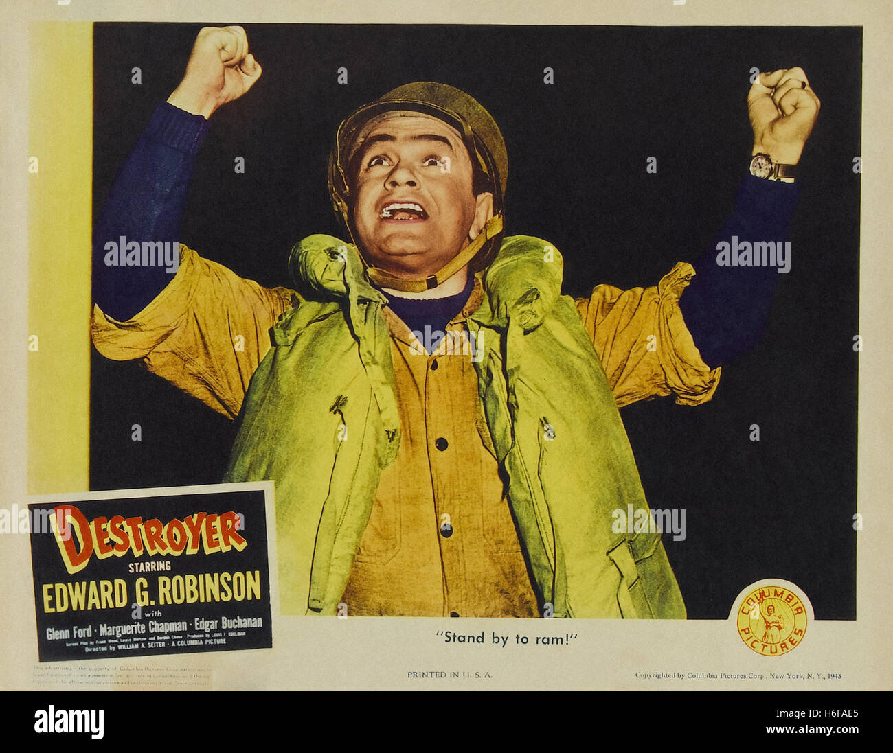 Destroyer - Movie Poster Stock Photo - Alamy