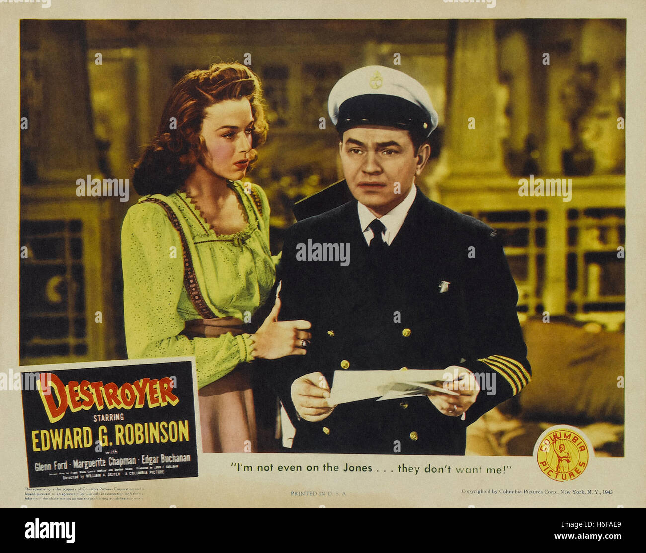 Destroyer - Movie Poster Stock Photo - Alamy