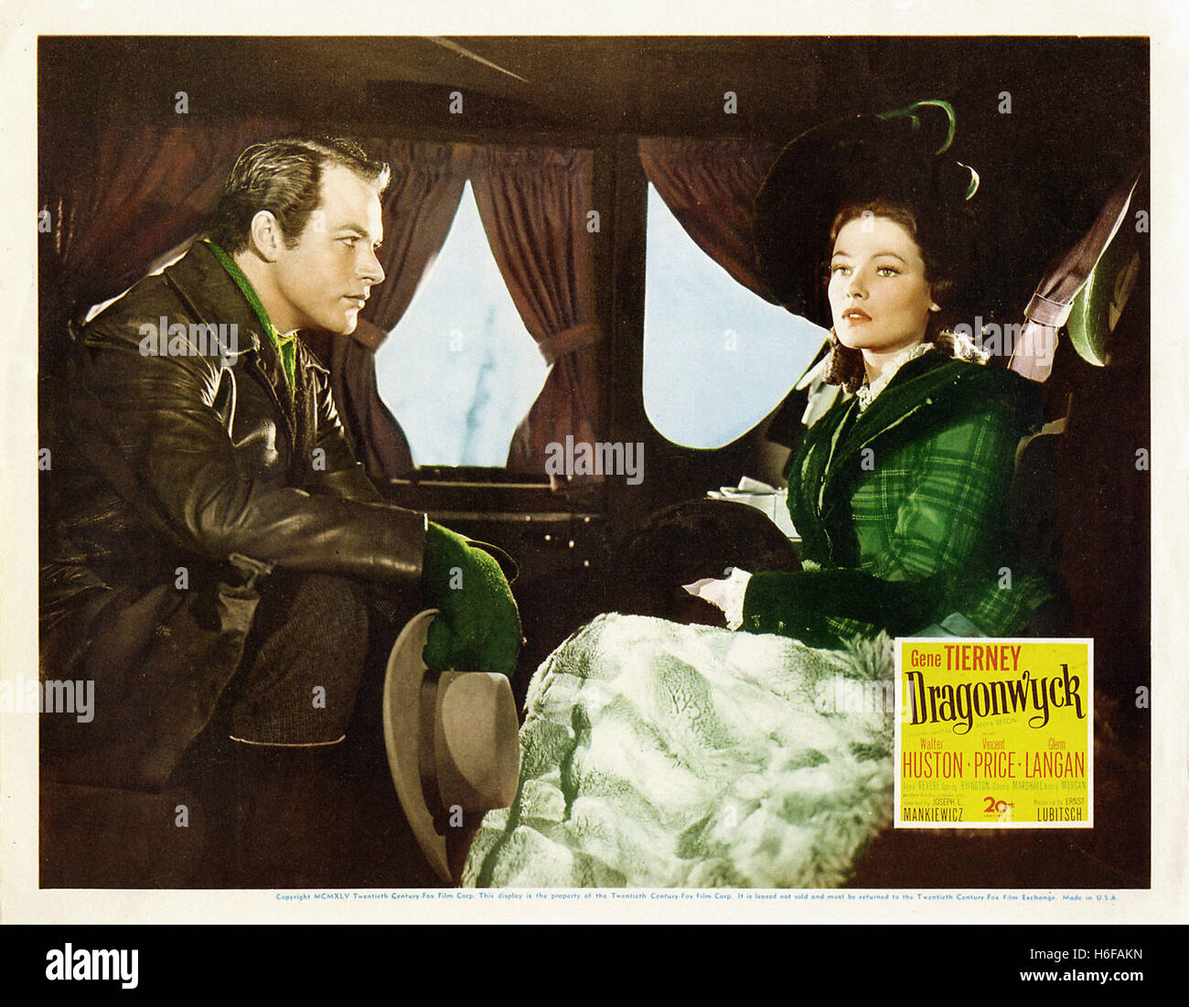 Dragonwyck - Movie Poster Stock Photo - Alamy