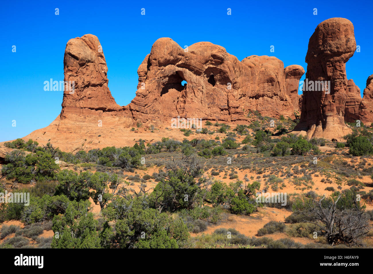 Arches National Park, Moab, Utah, USA Stock Photo - Alamy