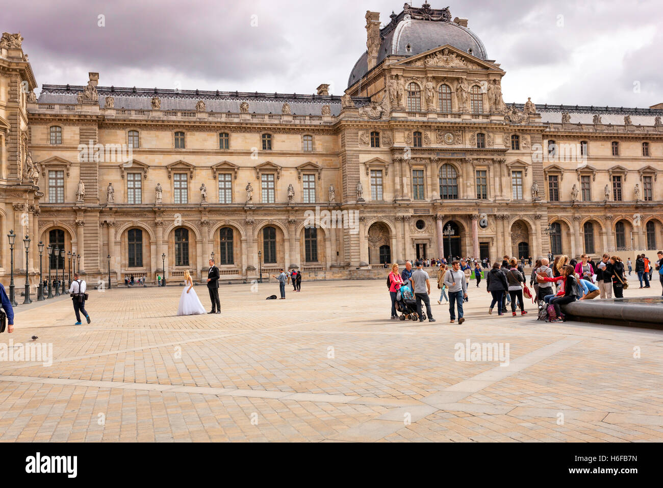 The Louve Art Museum in Paris, France, Europe Stock Photo - Alamy
