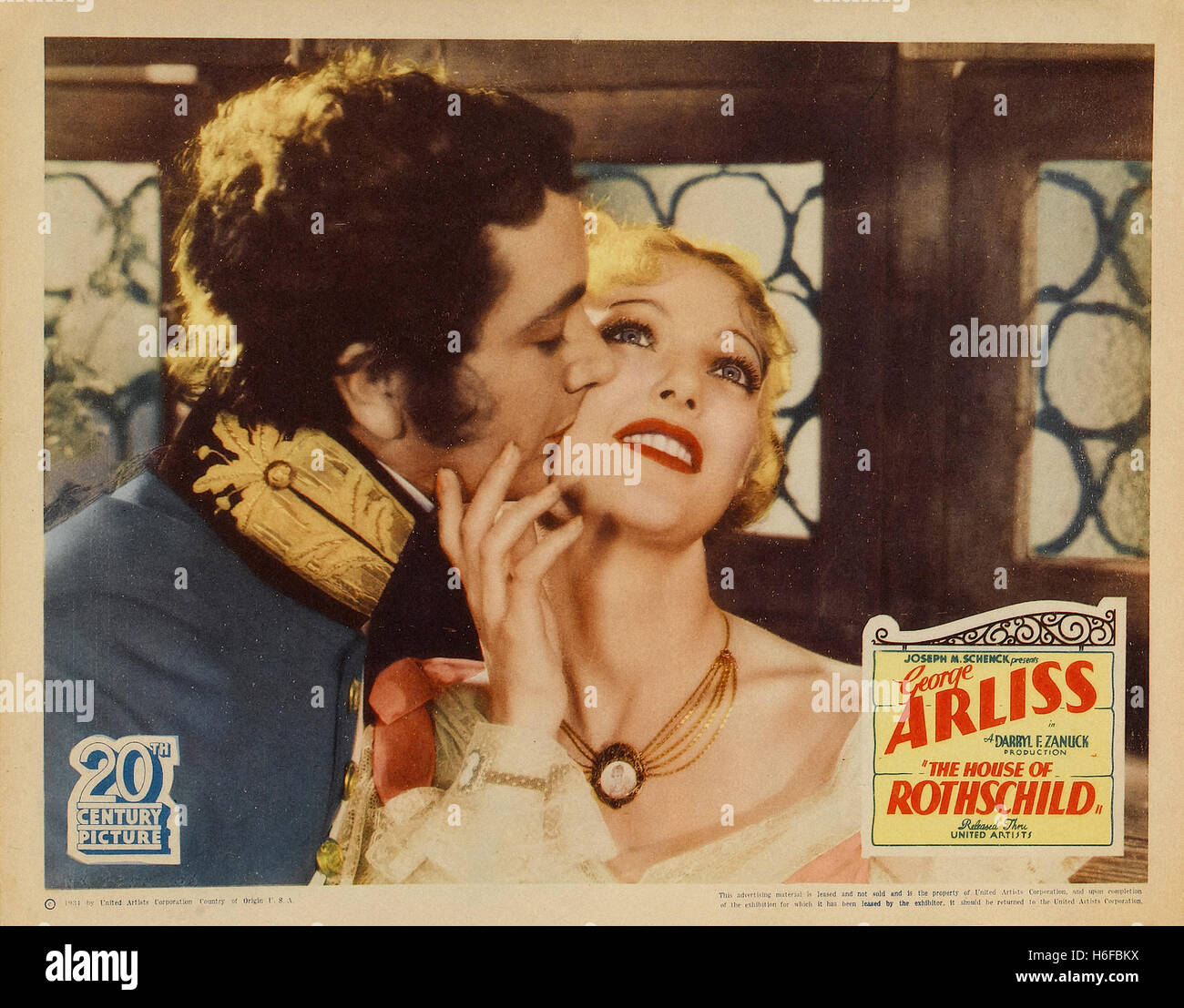 The House of Rothschild - Movie Poster Stock Photo - Alamy