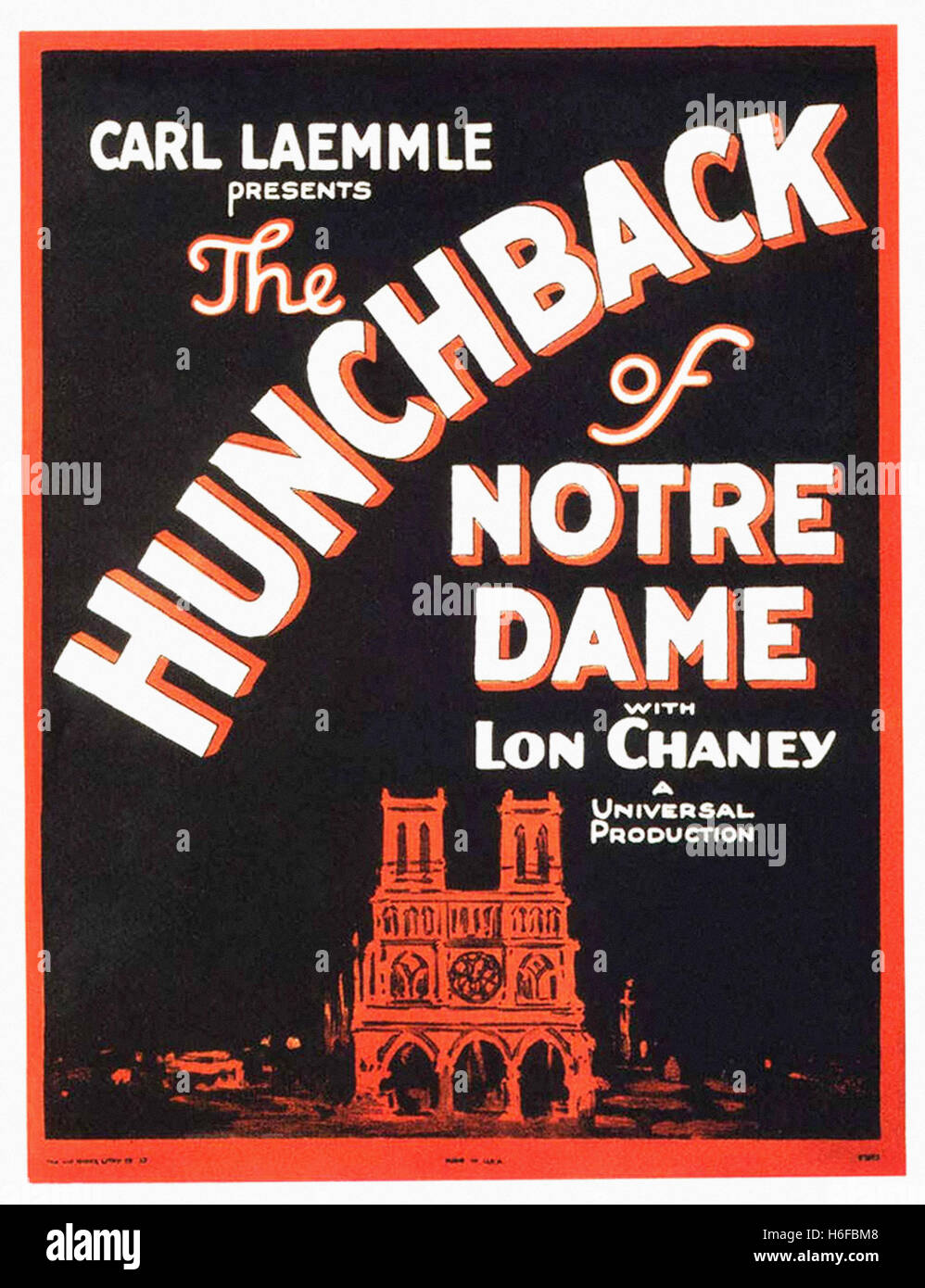 The hunchback of notre dame 1923 hi-res stock photography and images ...
