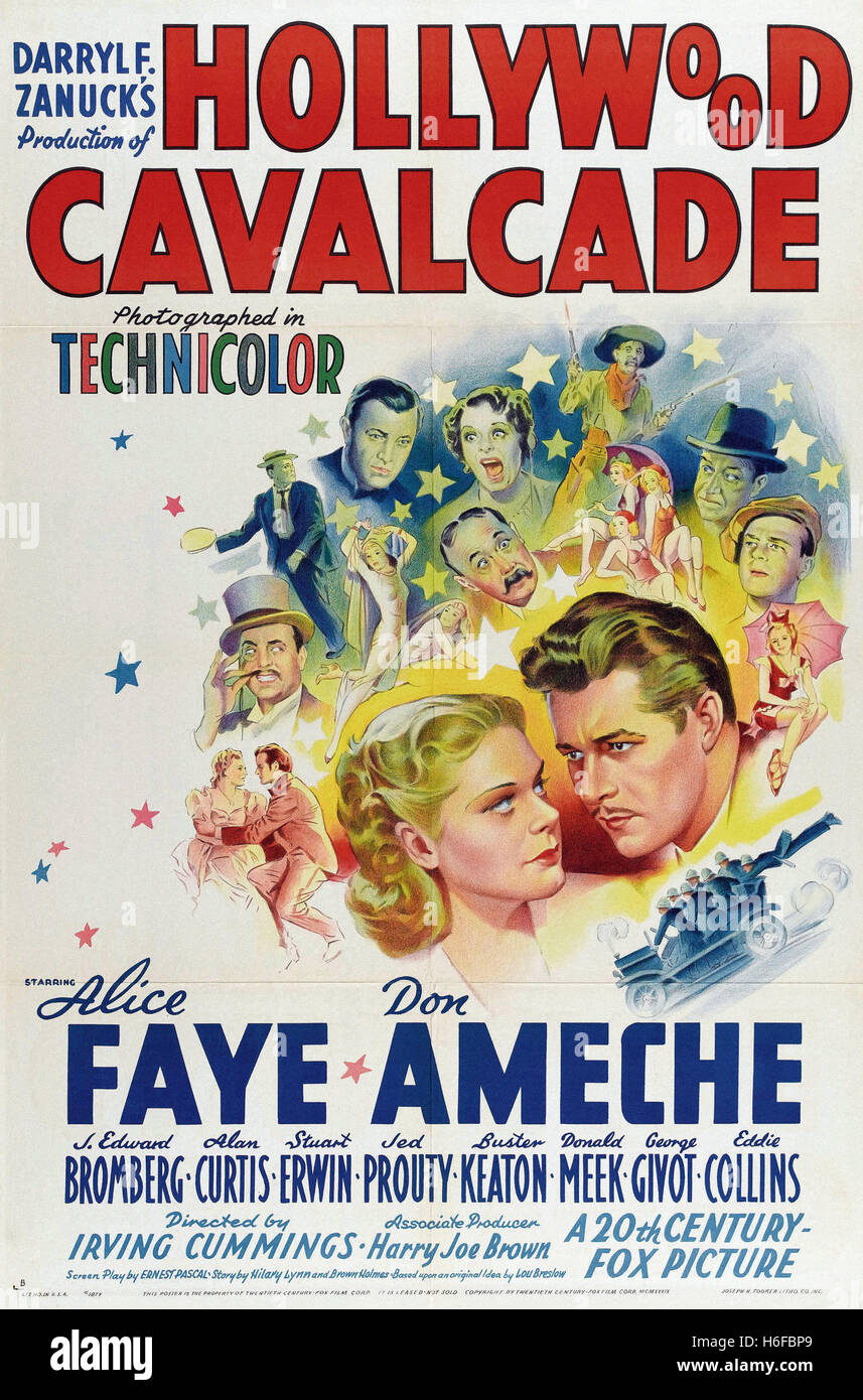 Hollywood Cavalcade - Movie Poster Stock Photo - Alamy