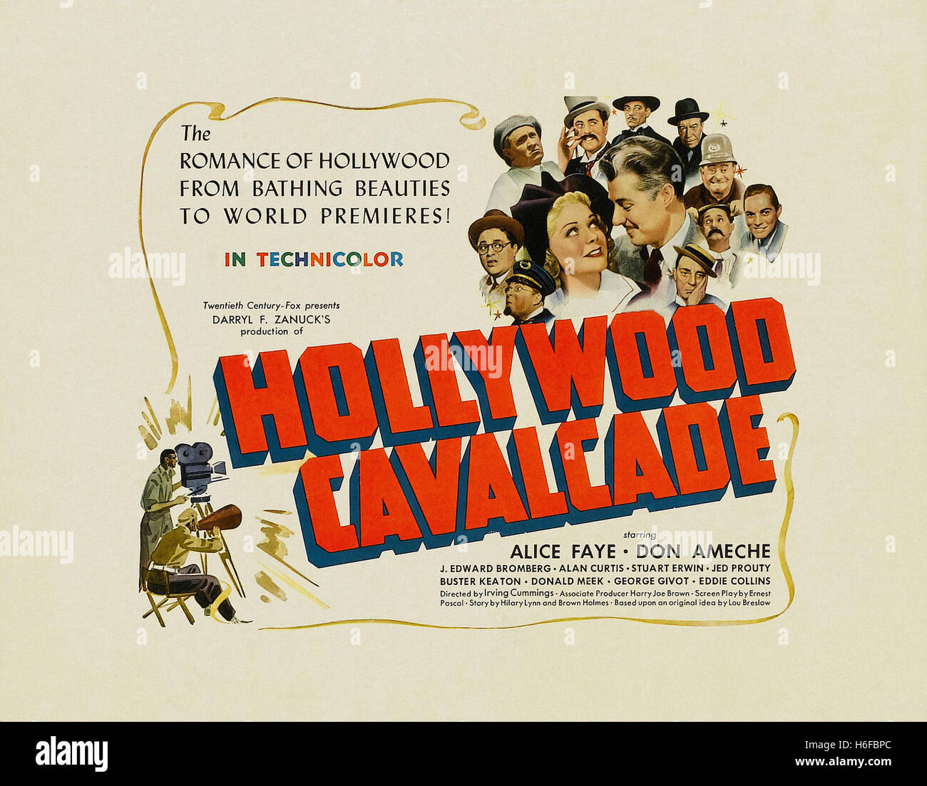 Hollywood Cavalcade - Movie Poster Stock Photo - Alamy