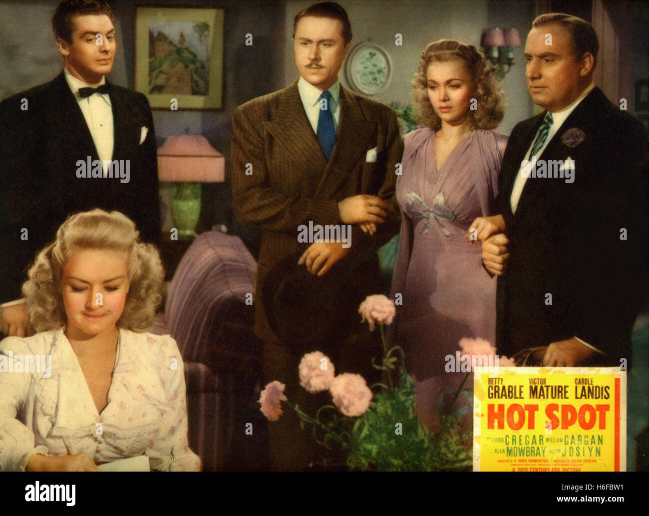Hot Spot - Movie Poster Stock Photo - Alamy