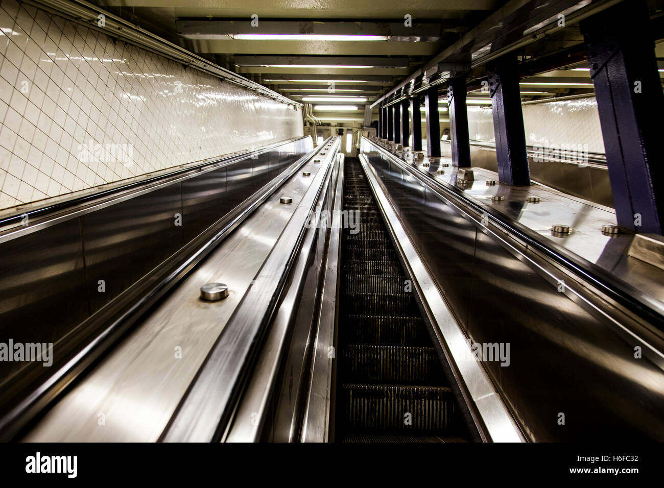 Underground station street level view hi-res stock photography and ...