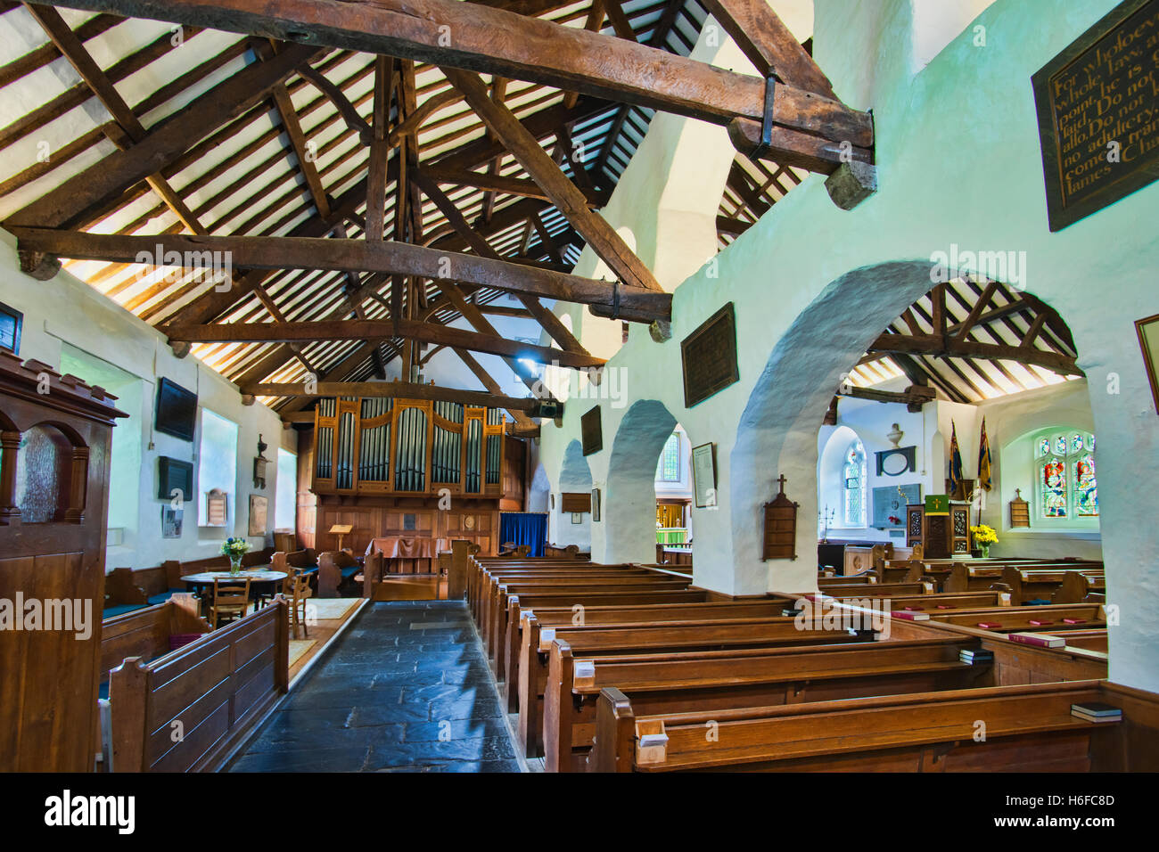 St oswalds church grasmere hi-res stock photography and images - Alamy