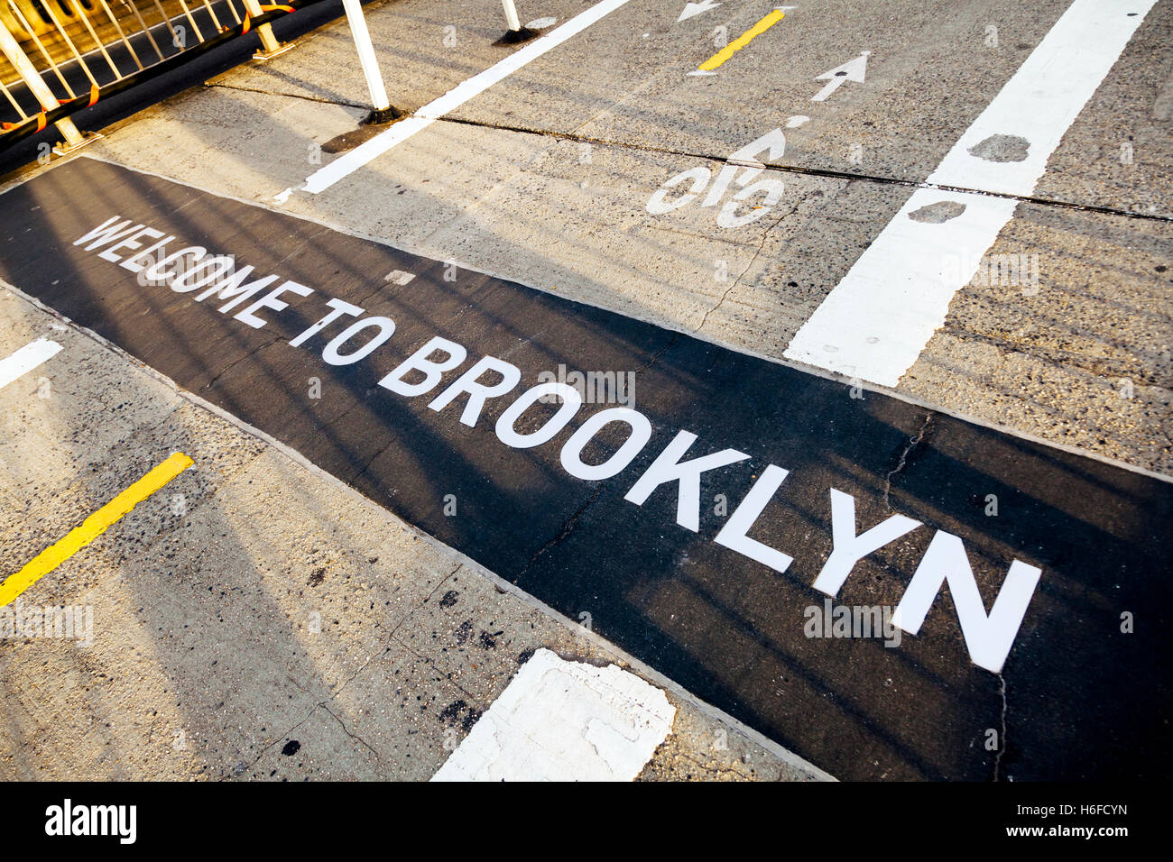 Welcome To Brooklyn Sign High Resolution Stock Photography and Images ...