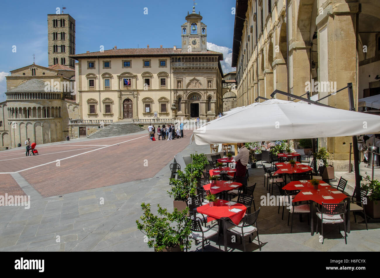 If the sloping Piazza Grande looks familiar, it's because it served as ...