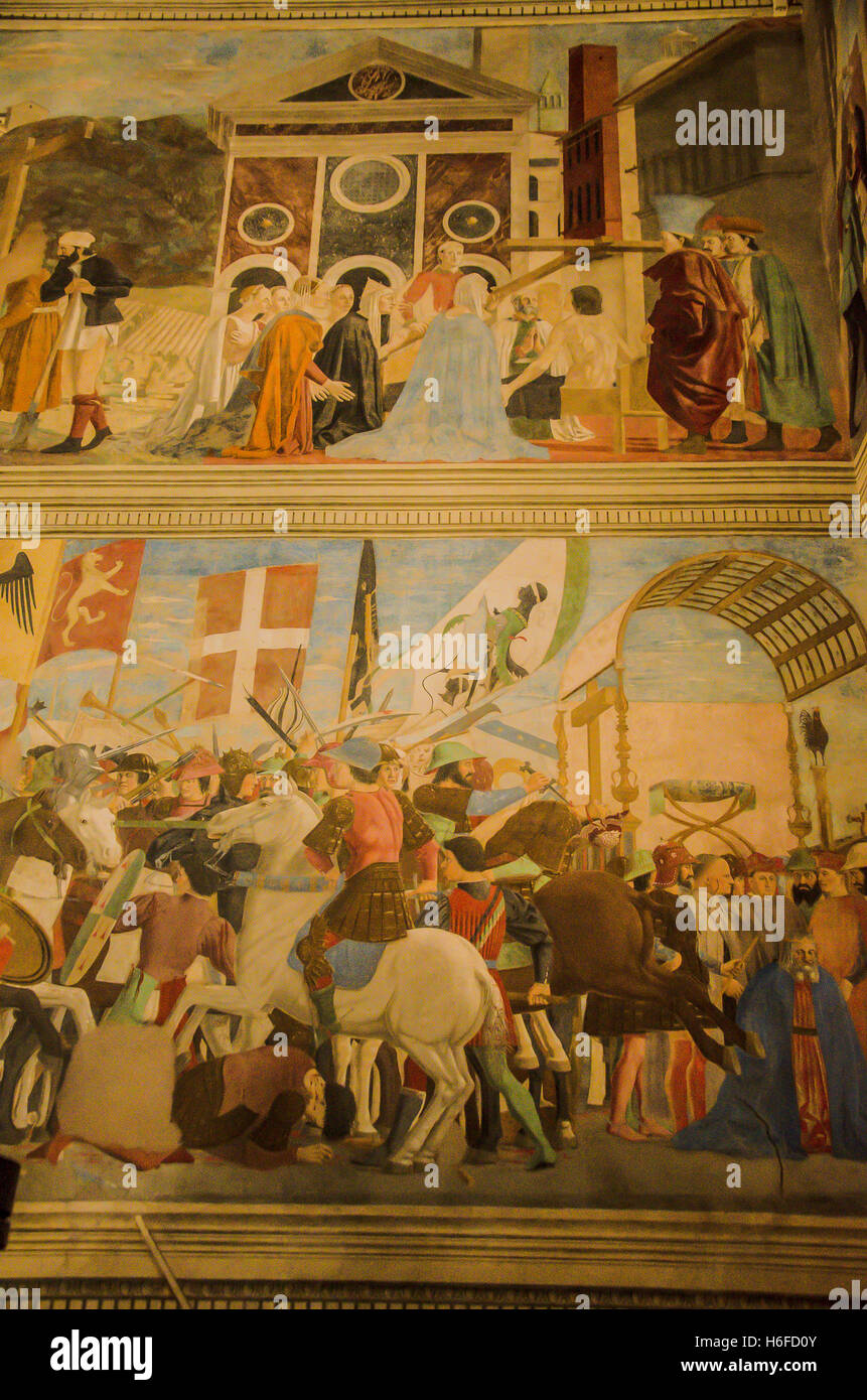 Constantine's victory over Maxentius at the battle of Milvian Bridge ...