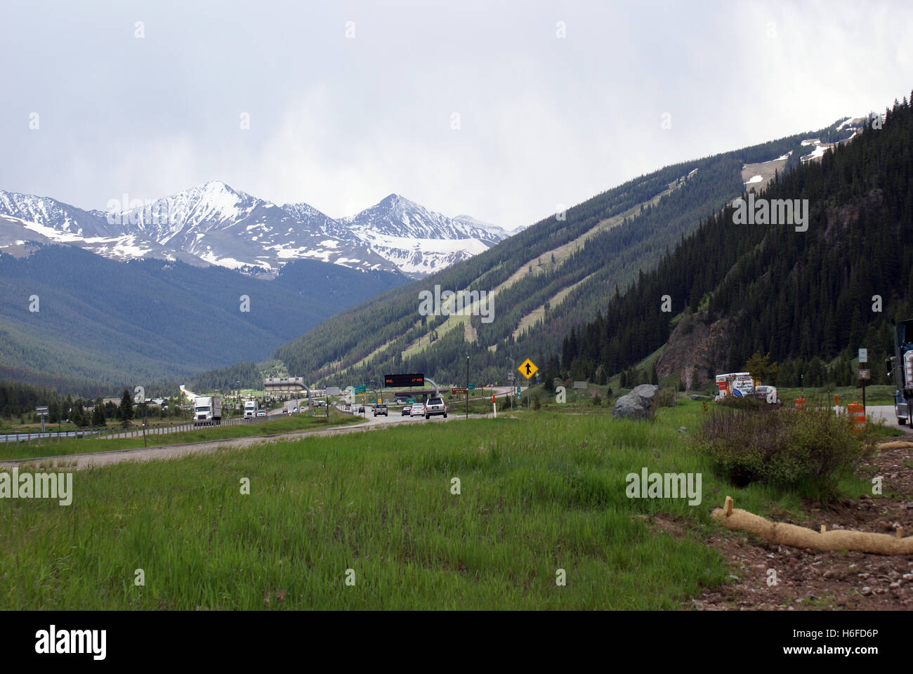 Vail Pass Colorado Stock Photo - Alamy