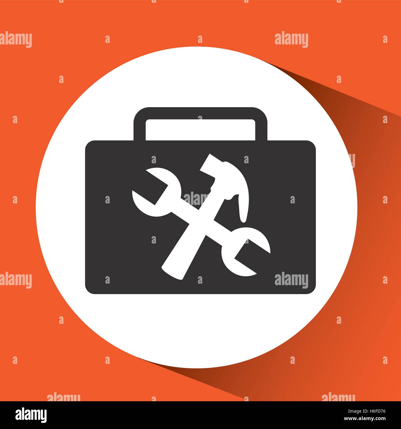 tool repair support sign icon graphic vector illustration Stock Vector ...
