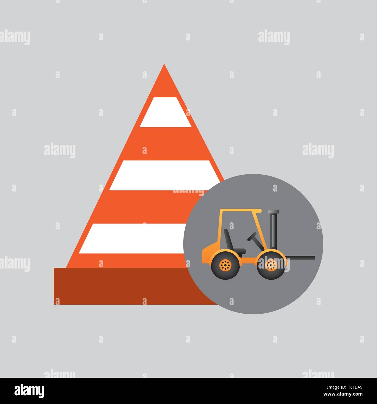 truck mixer concrete warning icon graphic vector illustration eps 10 ...