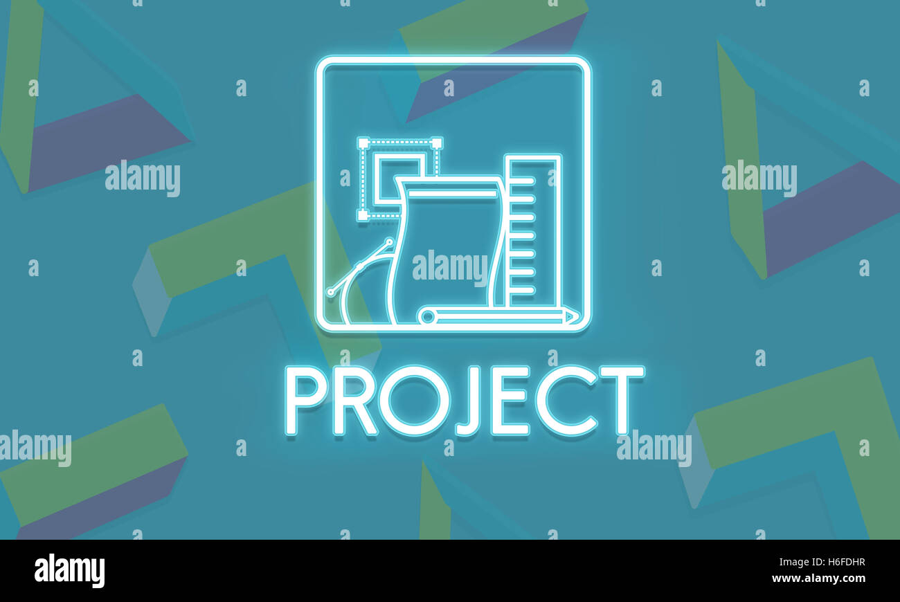 Project Management Strategy Collaboration Concept Stock Photo - Alamy