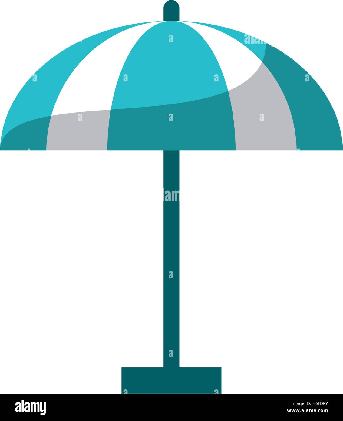 Isolated summer umbrella design Stock Vector Image & Art - Alamy