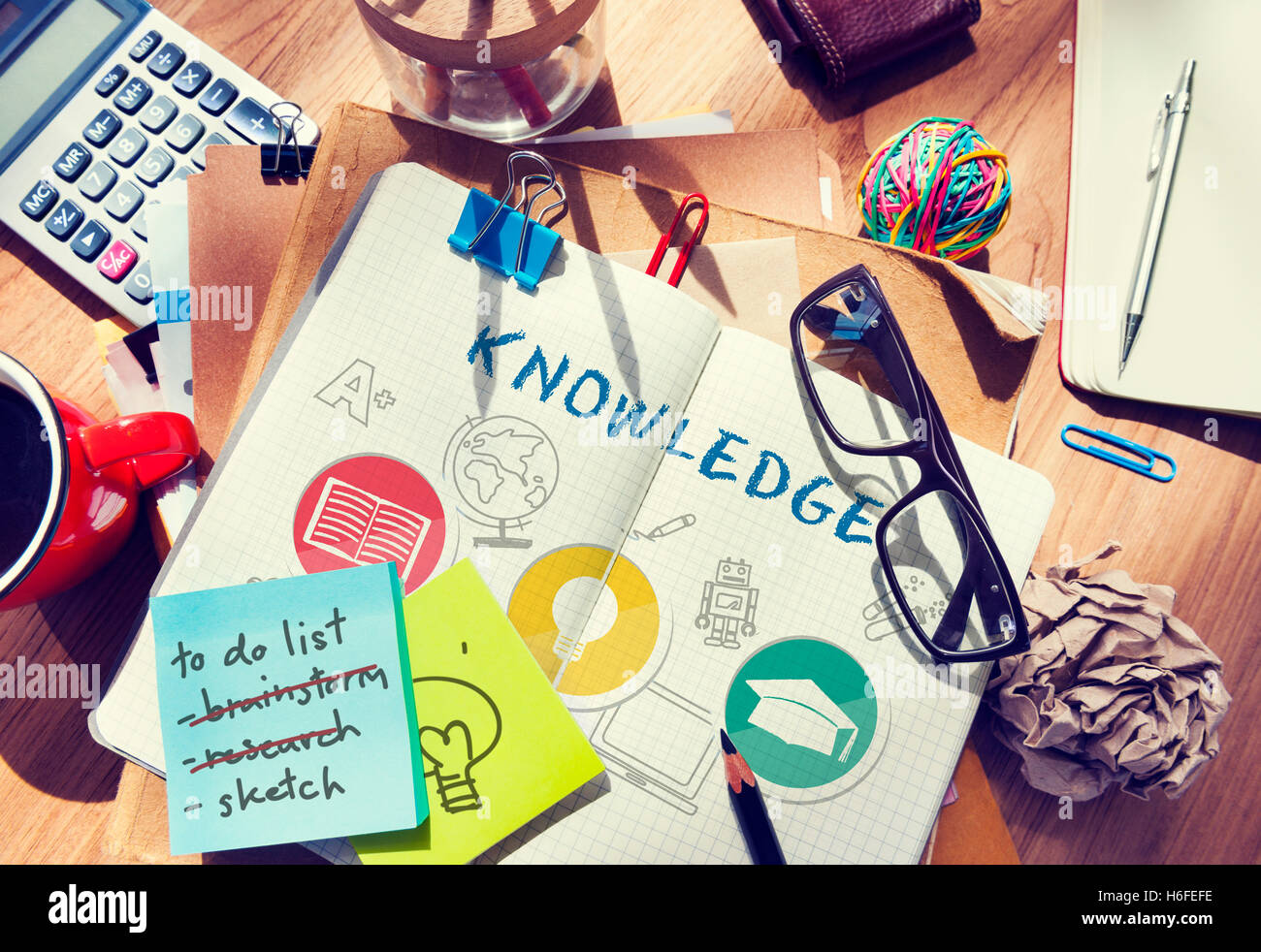 Academic Knowledge Literacy Wisdom Education Concept Stock Photo - Alamy