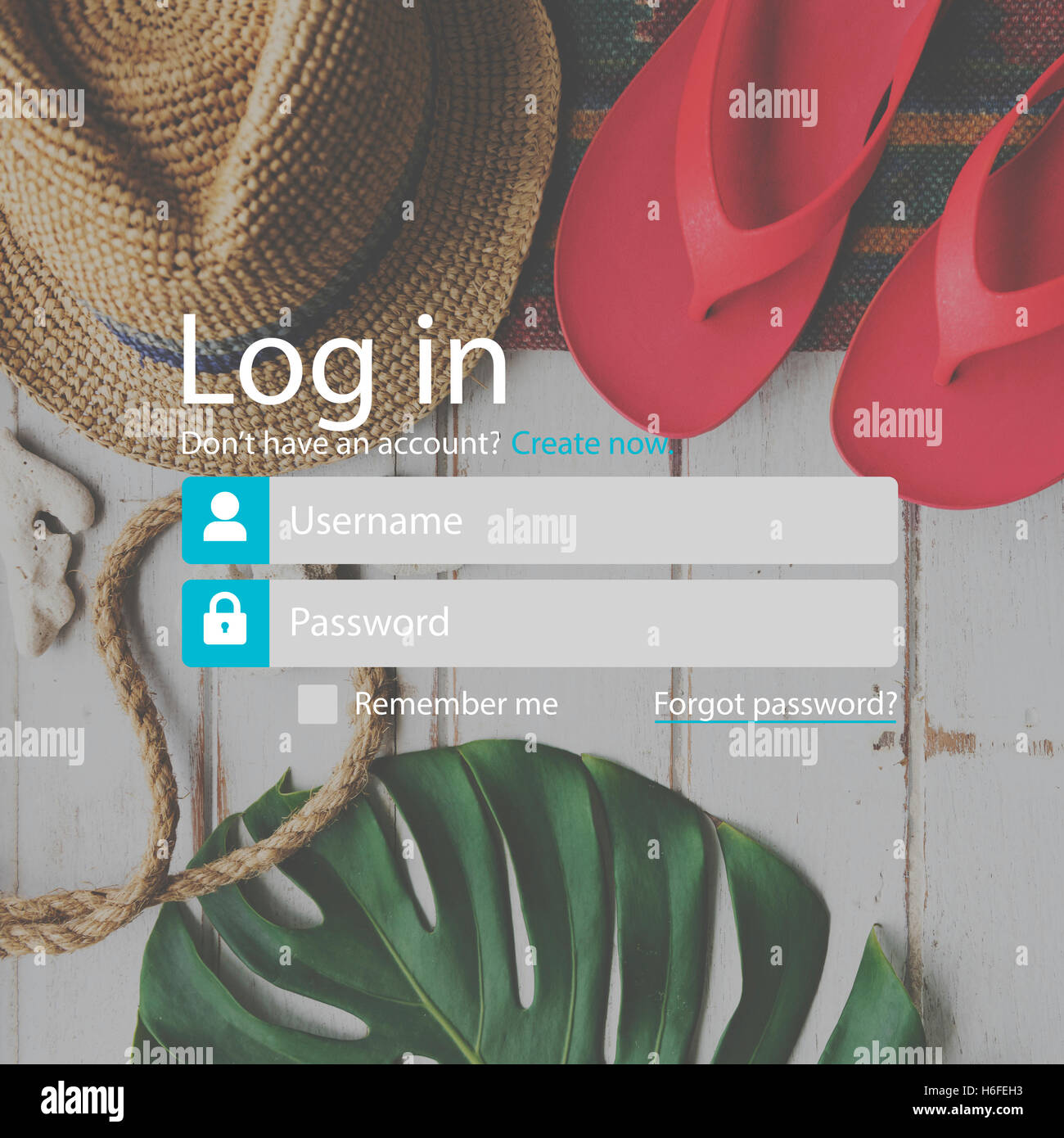 Account login hi-res stock photography and images - Alamy