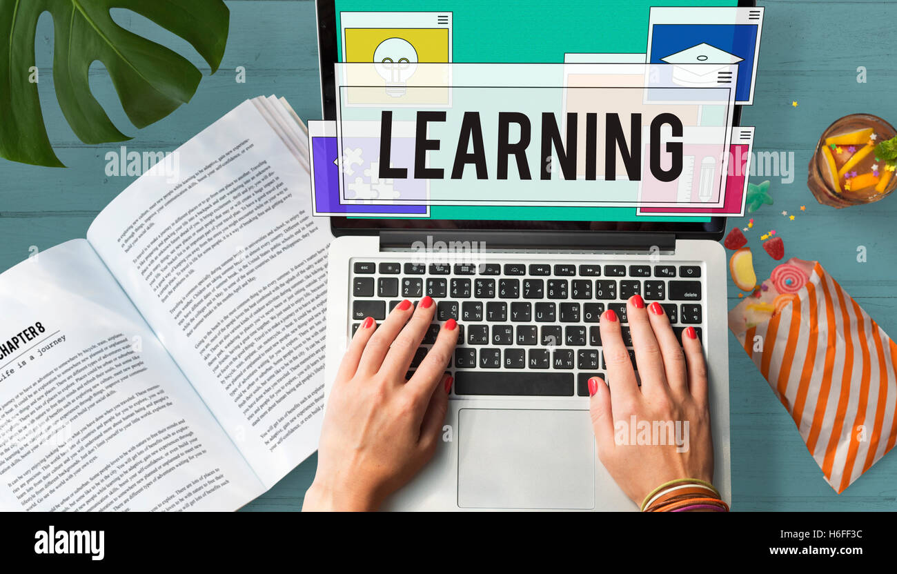 Education Skills Practice Study Learning Concept Stock Photo - Alamy