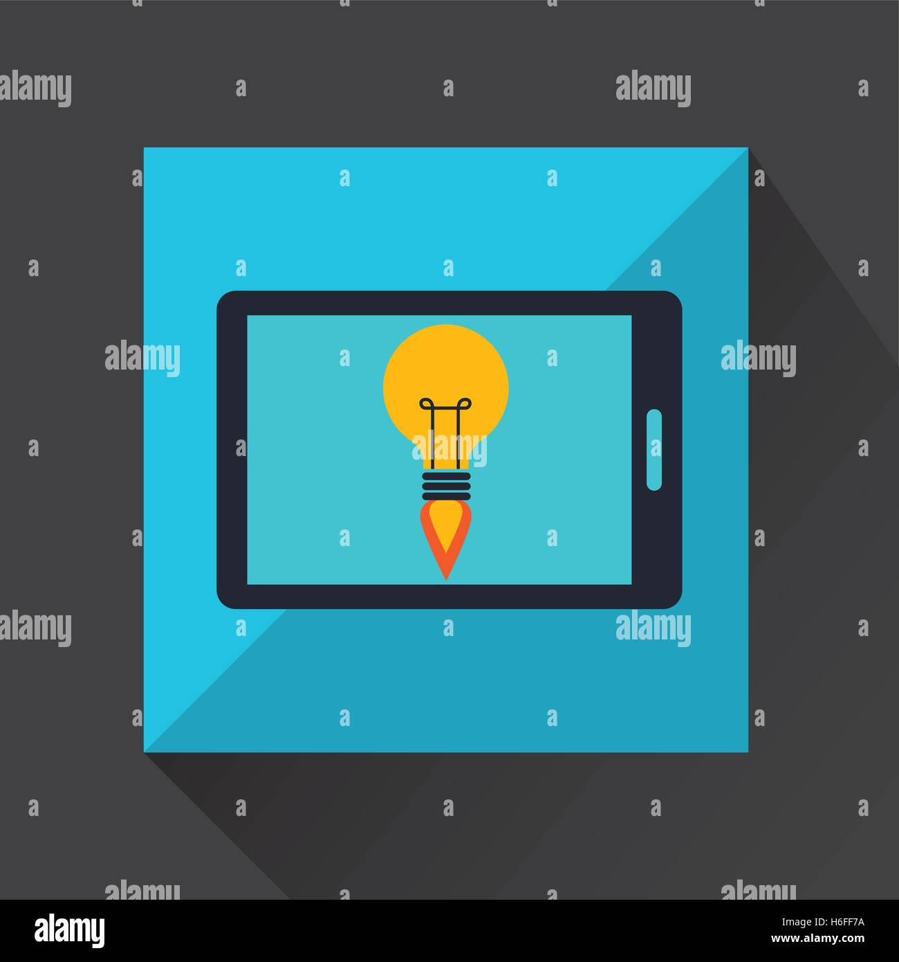hand business growth technology creativity vector illustration eps 10 ...