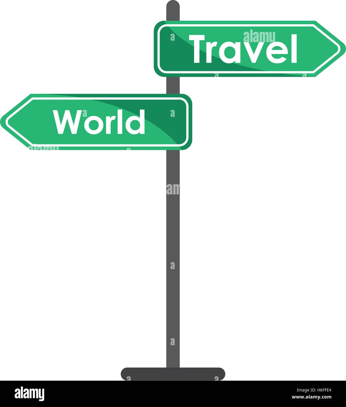 Visiting the world Stock Vector Images - Alamy