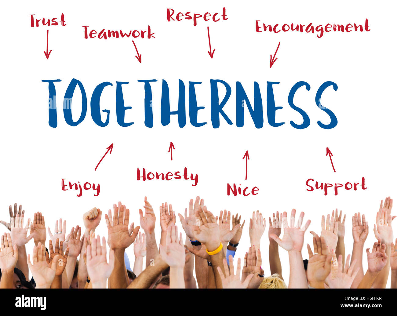 Best Friends Togetherness Harmony Concept Stock Photo - Alamy