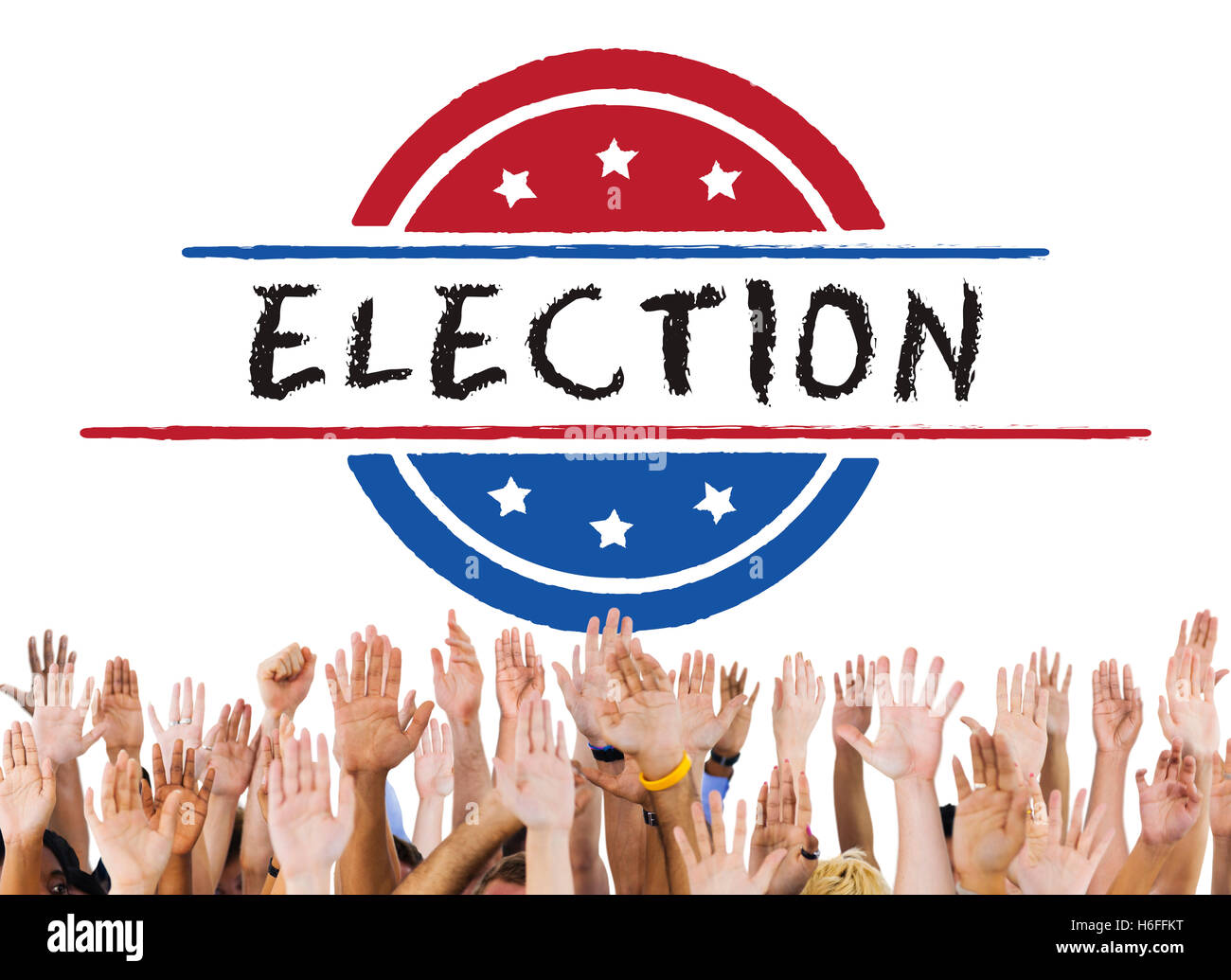 Election Vote Democracy Referendum Graphics Concept Stock Photo - Alamy