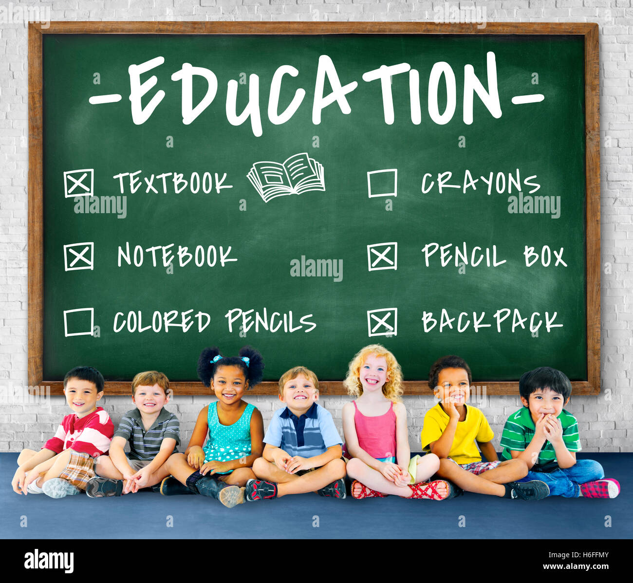 Education Study School Learning Concept Stock Photo - Alamy